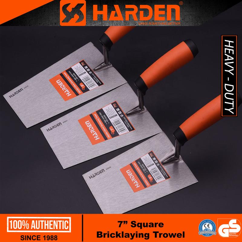 Harden 620247 7" Square Bricklaying Trowel Professional Plastic ...