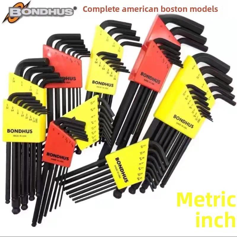 American Bondhus Metric Long Ball Head Hexagonal Wrench Set High ...
