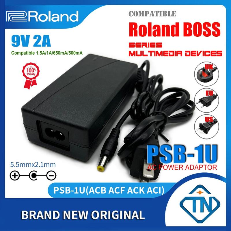 9 V 2a AC DC adapter psb-1u for Roland P-10(R) v-02hd V-1 V- - TikTok ...