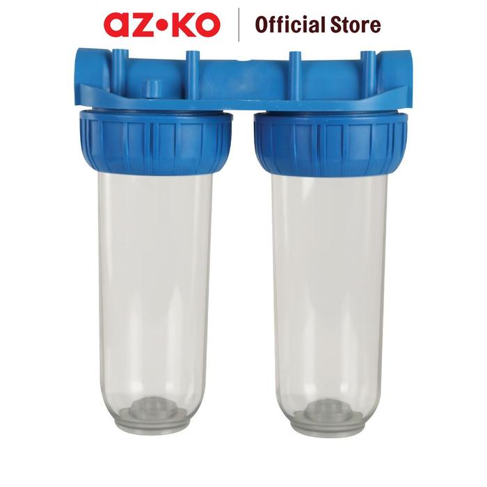 Promo AZKO Fosa Housing Filter Air - Biru Clear Saringan Air Filter Air ...