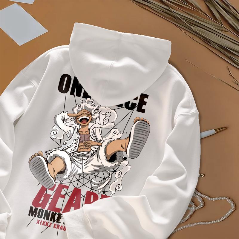 Hoodie Lengan Panjang Oversize Korean Style | Monkey D.Luffy | Unisex ...