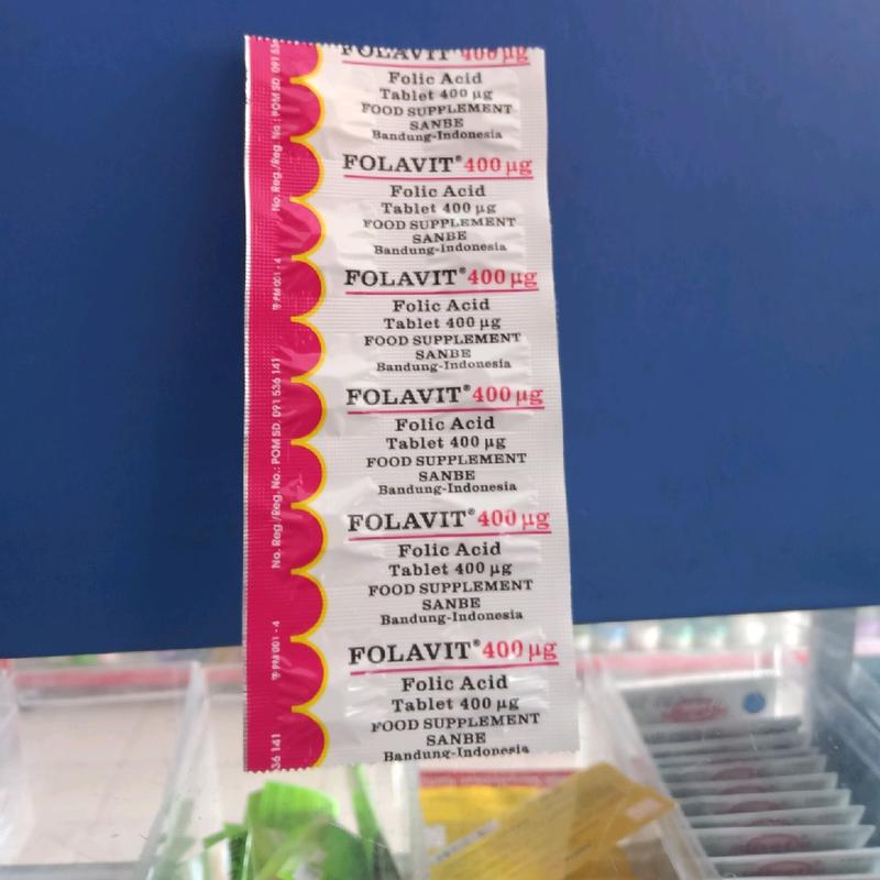 FOLAVIT 400MCG - Shop | Tokopedia