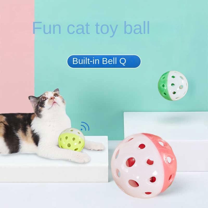 Cat toy ball, bell ball, self-hi cat sound toy, bell ball will - TikTok ...