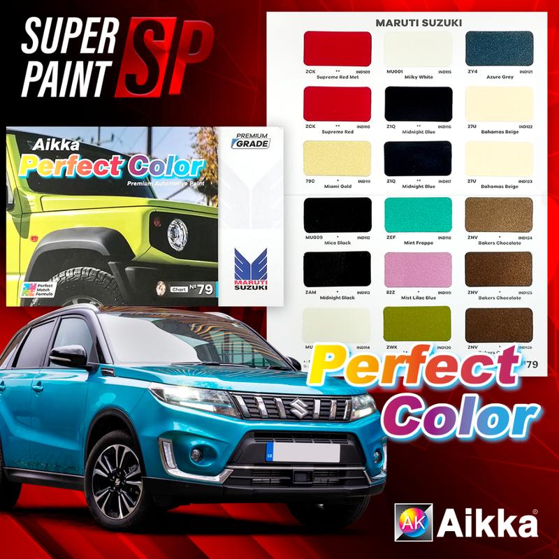 Aikka Perfect Color Chart No79 MARUTI SUZUKI Original 2K Paint - TikTok ...