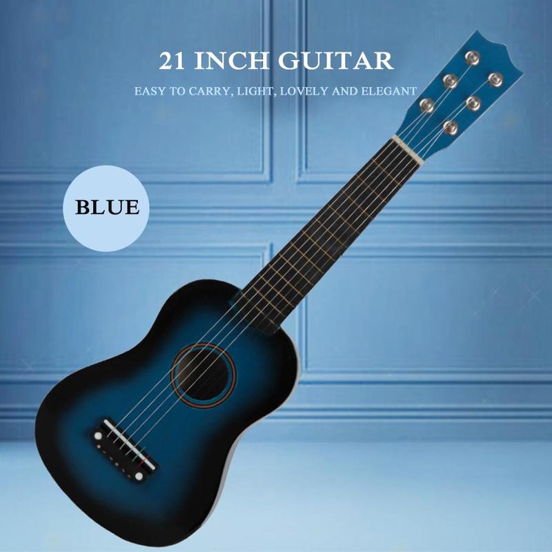 21 inch 6 Strings Mini Guitar Musical Instrument Kids Beginners ...
