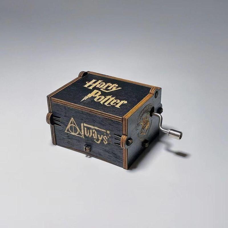 Music box magic Harry Potter hand cranked dark mini music box creative ...