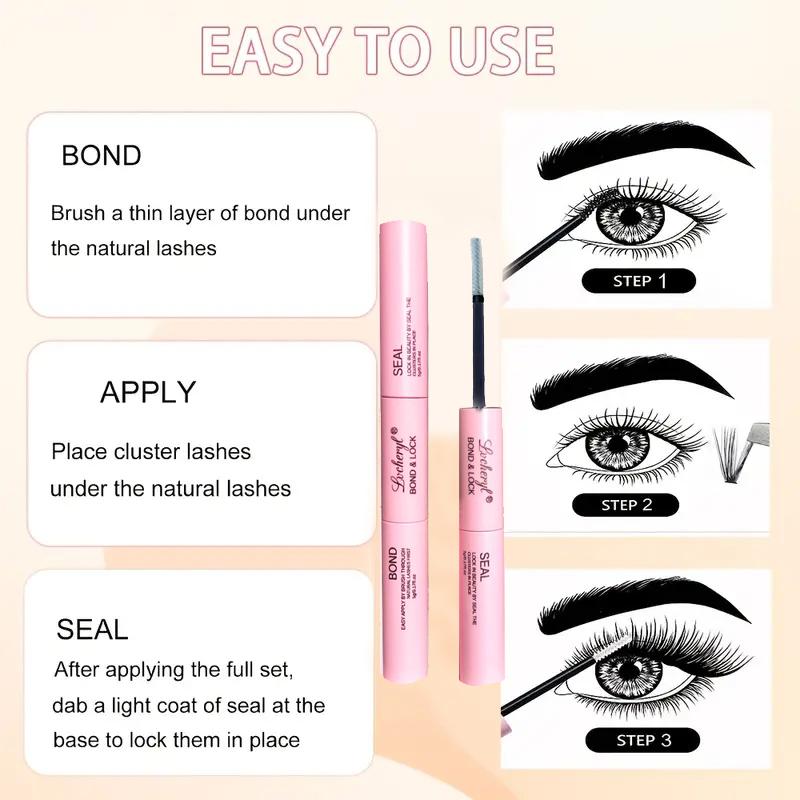 Penanggal Gam Bulu Mata, DIY, Lvcheryl, 5ml, untuk Sambungan - TikTok ...