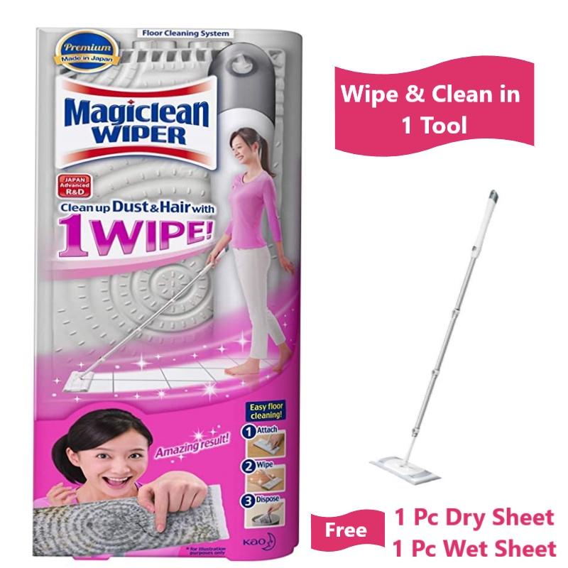 Kao Magiclean Wiper Mop Stick Magic Clean Refill - TikTok Shop Malaysia