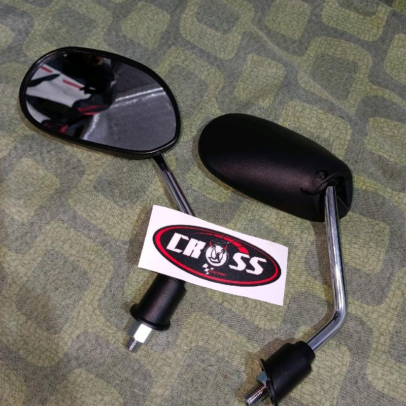 HMA chrome stem side mirror honda yamaha - TikTok Shop Philippines