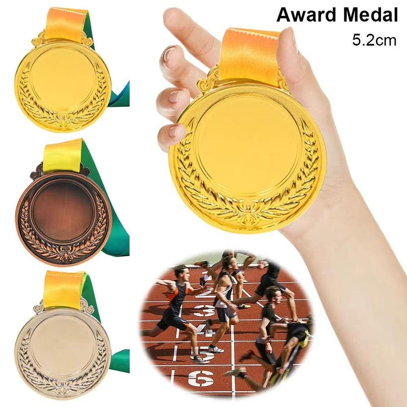 1Pcs Durable Dual-Sided Award Medal //Bronze with Neck Ribbo - TikTok ...