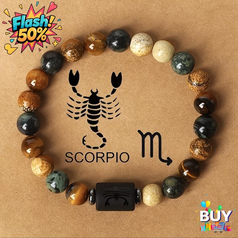 Gelang Manik Batu Alamiah Zodiak, Dua Belas, Batu Mata Harimau - TikTok ...