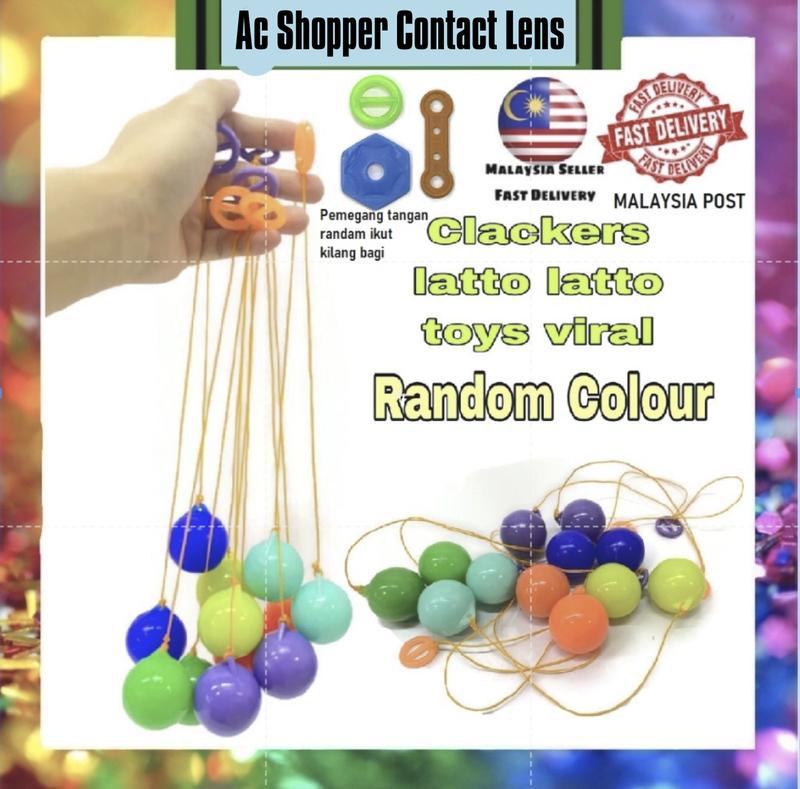 Lato lato toy viral old school toy etek toy click clack ball - TikTok ...