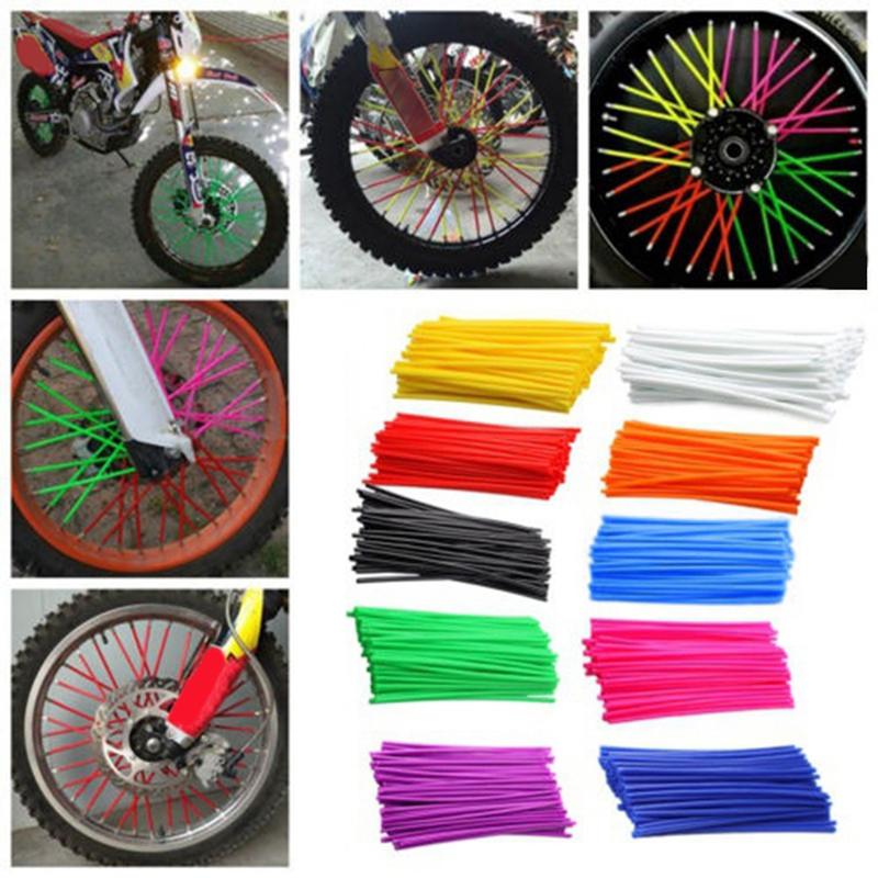 weautikgul-36Pcs/Pack Motorcycle Bike Wheel Spoke Wraps Rims - TikTok ...