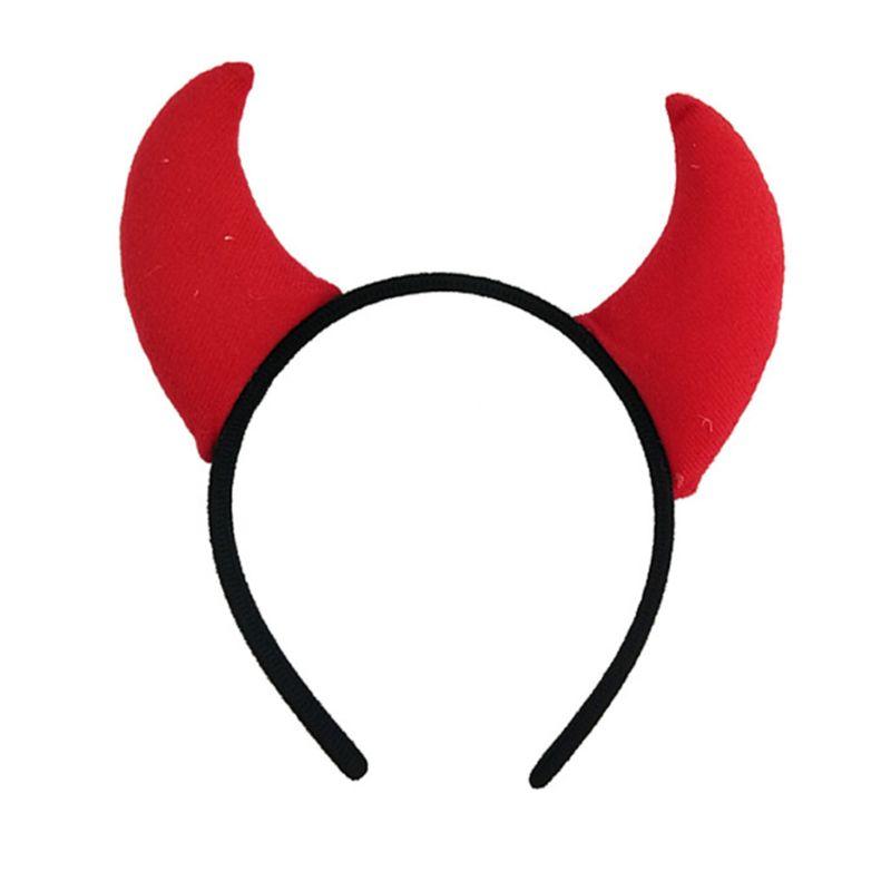 Funny Devil Ears Headband Horns Ear Children Headbands Halloween Party ...