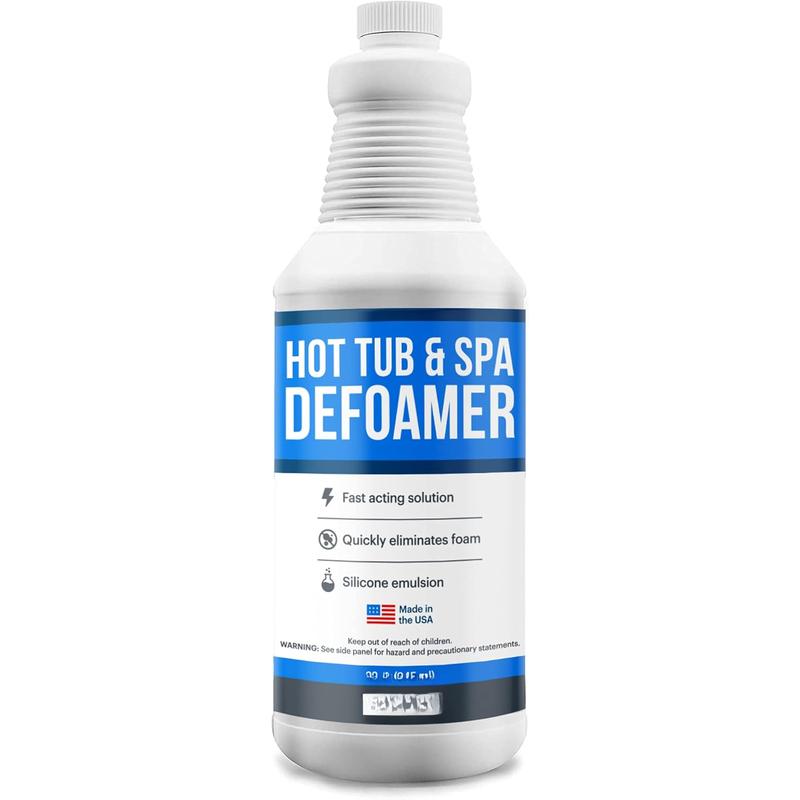 Hot Tub, Pool & Spa Defoamer (32oz) - Quickly Removes Foam Without ...