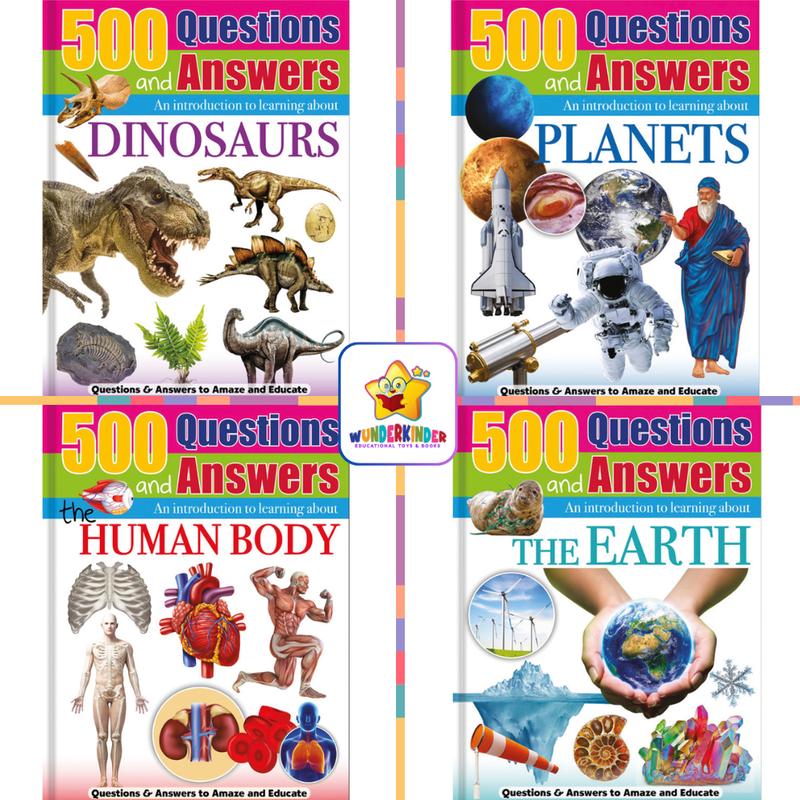 WKETB 500 QUESTIONS AND ANSWERS ABOUT DINOSAURS, PLANETS, HUMAN ...