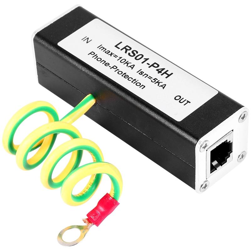 Telephone Fax Surge Protector Thunder Arrestor RJ11 Kl01-P4H - TikTok ...