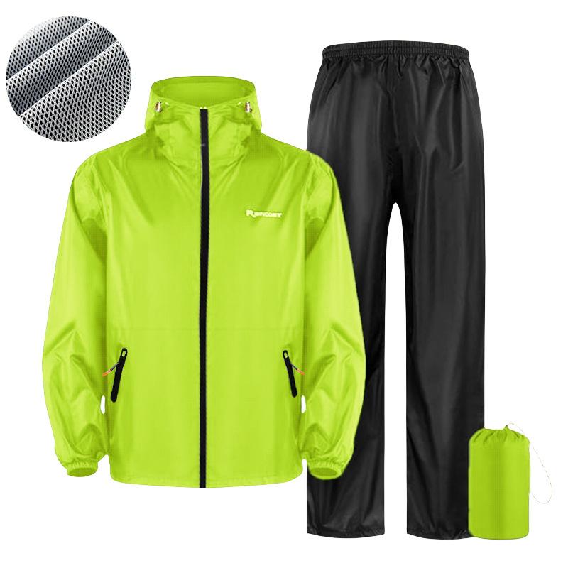 Ultra-thin Fashion Raincoat Set, Full-body Heavy Rain Protection ...