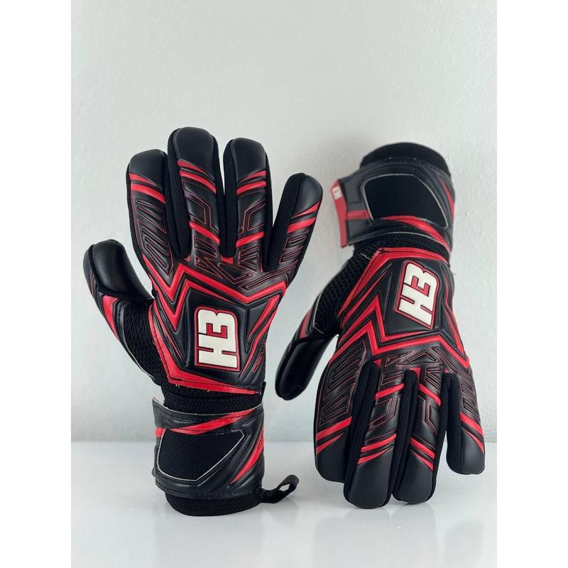 H3 DEVA BLACK RED GOALKEEPER GLOVES - TikTok Shop Malaysia
