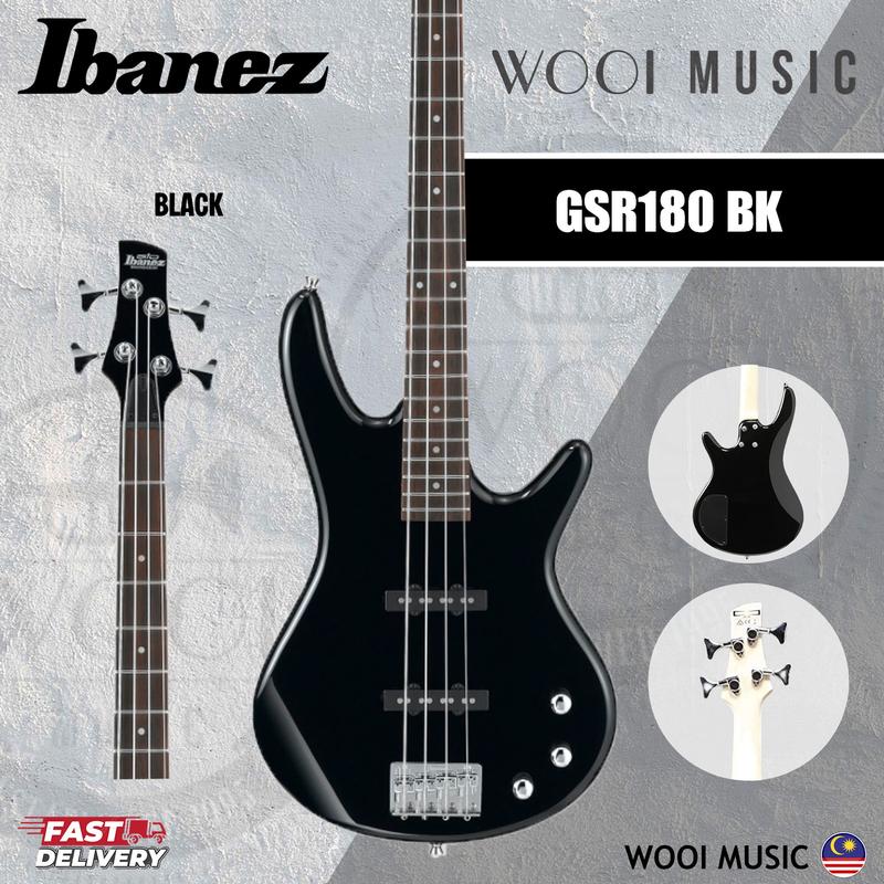 Ibanez SR Series GSR180 BK 4 String Bass Guitar - Black - TikTok Shop ...