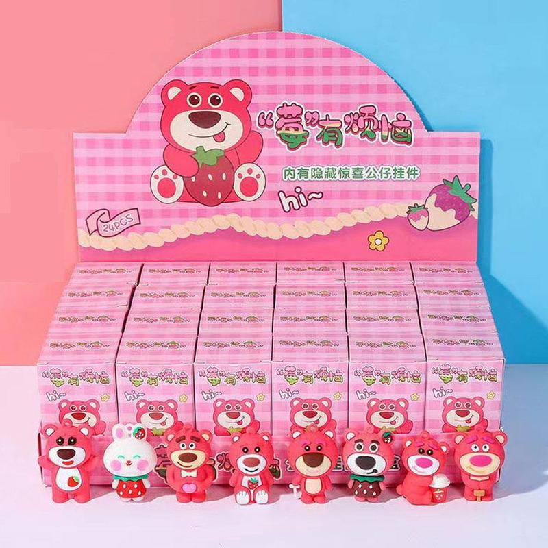 24pcs / set Lotso Bear Blind Box Garage Kit Permainan Boneka - TikTok ...