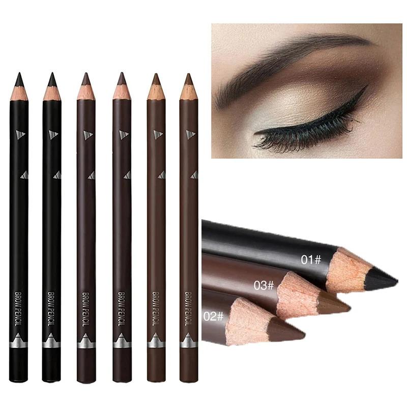 Pensel Kening, Kalis Air, Profesional, Untuk Wanita, 6 / 12Pcs ...