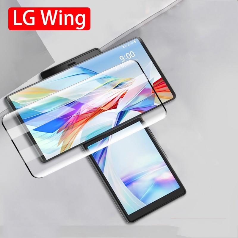 JGKK 3D Curved Edge Full Cover 9H Tempered Glass for LG Wing - TikTok ...