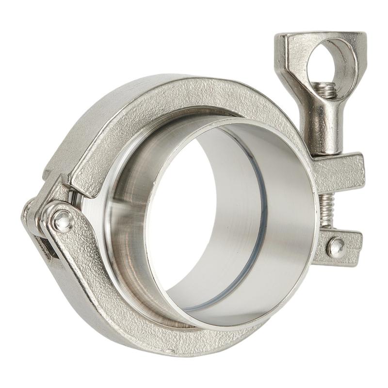 51mm 2" OD SS304 Sanitary Pipe Weld Ferrule + Tri Clamp + PTFE - TikTok ...