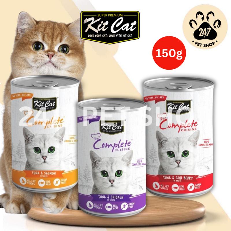 Kitcat Complete Cuisine 150g Cat Food Pet Essentials All Stages ...