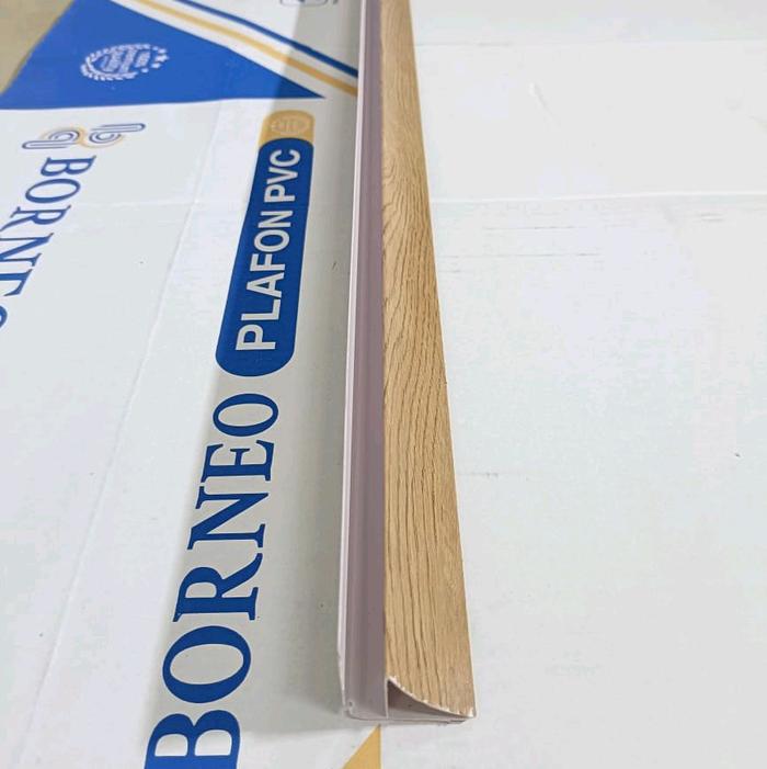 Jual lis profile pvc doff laminate coklat muda LPK39 - Kota Tangerang ...