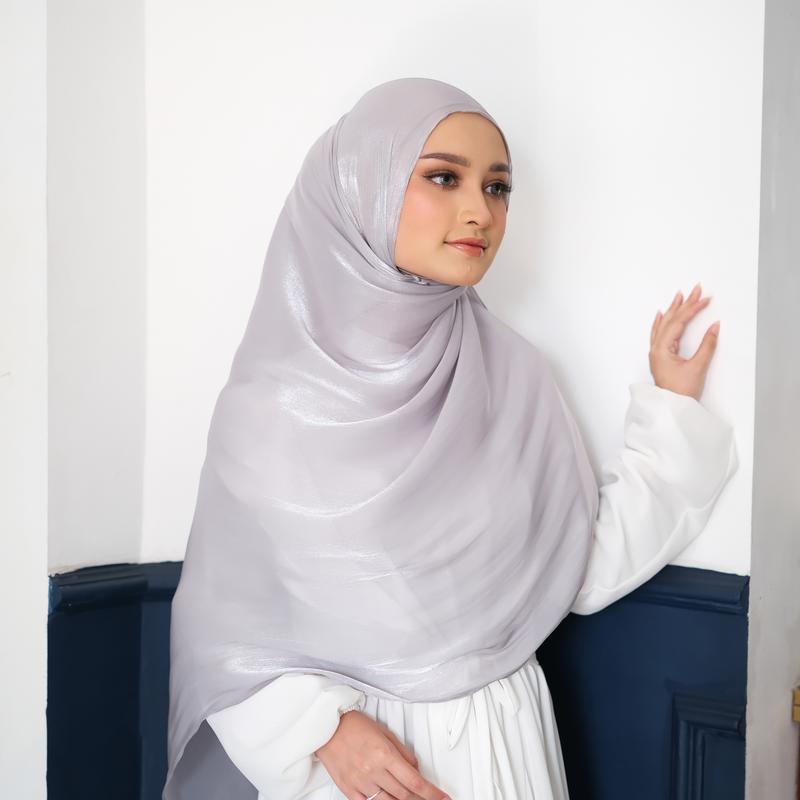 Shimmer Silk Shawl - Pashmina Shimmer Silk by Fasadailywear - Shop ...