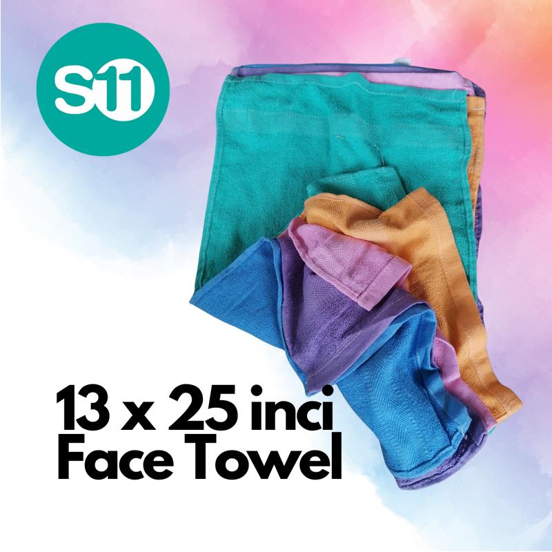 Tuala Muka Petak/Warna/Face Towel Solid Color Tartan Color - TikTok ...
