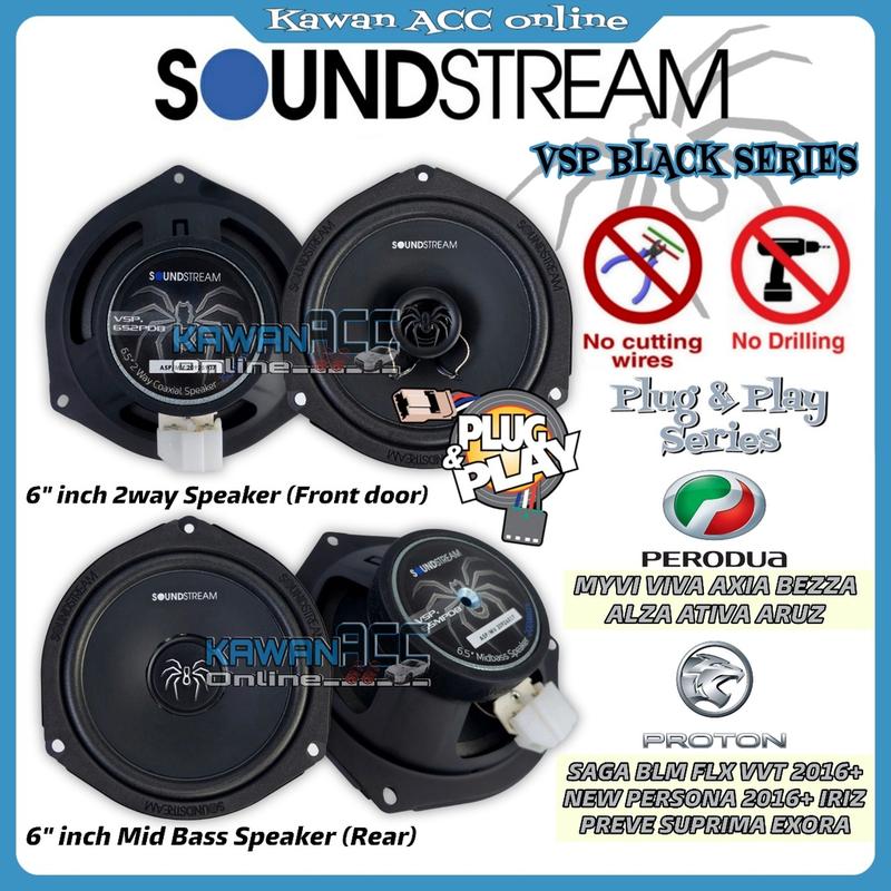 SOUNDSTREAM VSP Series Perodua Myvi Viva Axia Bezza Alza Aru - TikTok ...