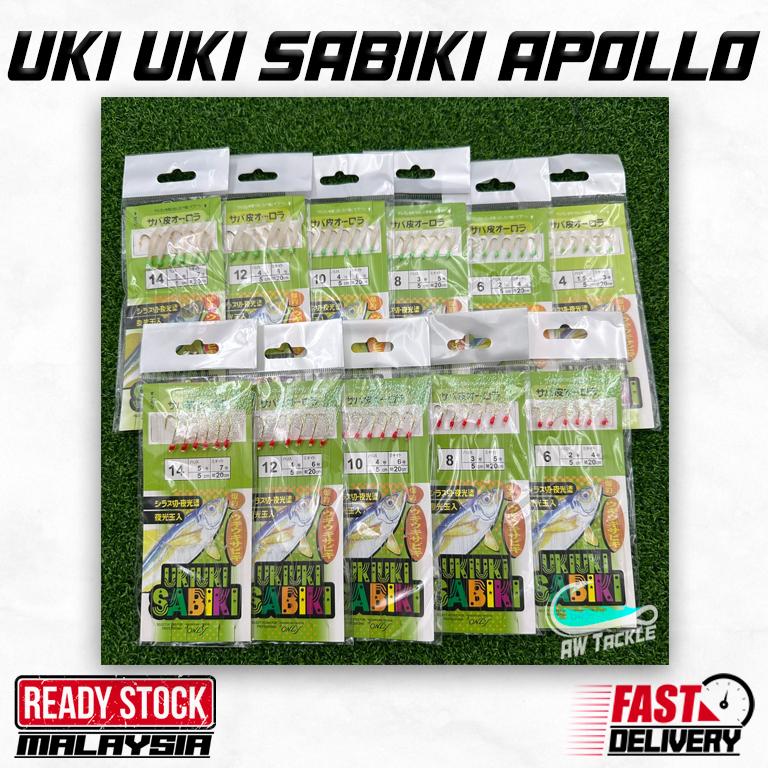 UkiUki Sabiki Apollo Hook live bait fishing mata umpan hidup - TikTok ...
