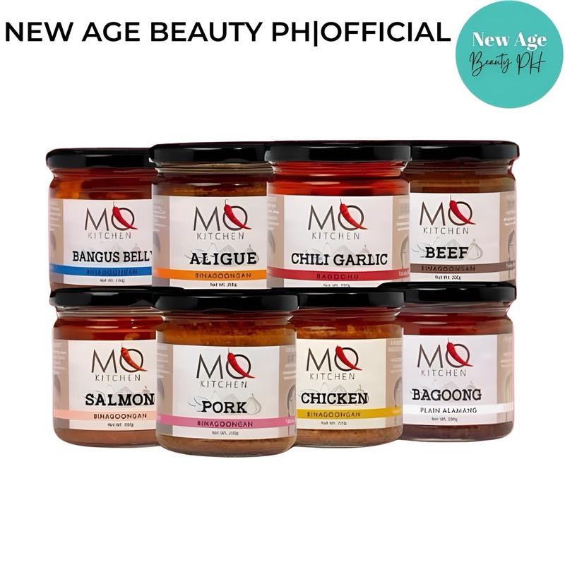 MQ KITCHEN BAGOONG|Plain Alamang|Chicken|Beef|Salmon|Chili Garlic ...