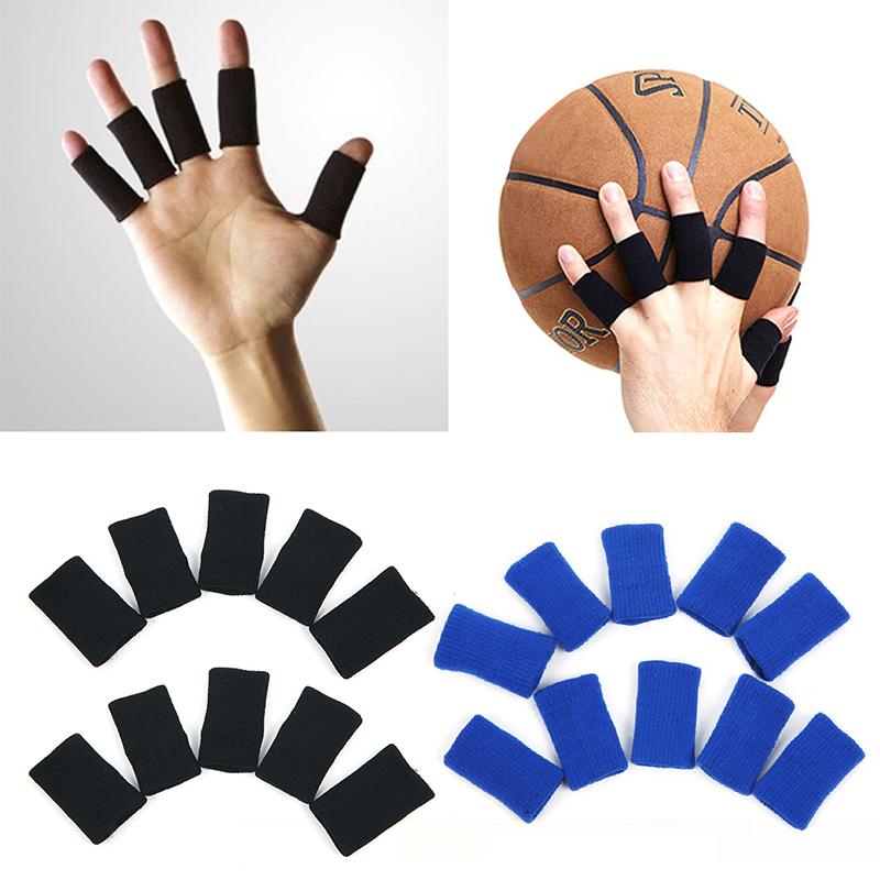 10Pcs/lot Finger Sleeves Support Thumb Splint Brace For Arthritis ...