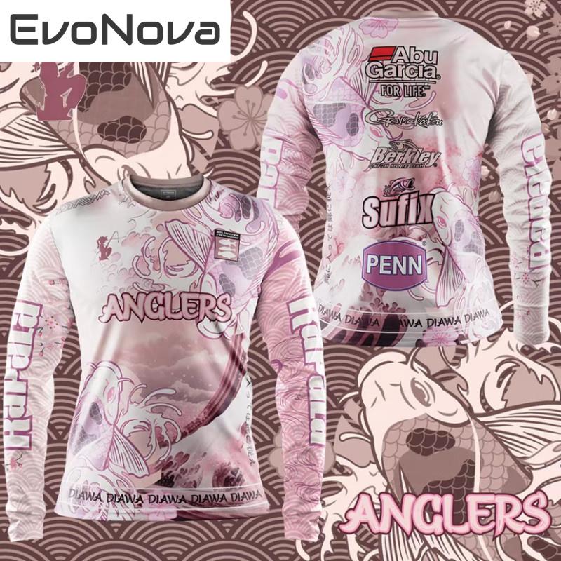 Baju Pacing Baju Microfibre, EvoNova, Pakaian Memancing, Baju Ikan ...