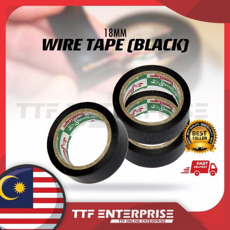 18MM WIRE TAPE (BLACK) " SWEETTAPE " ELECTRIC WIRE TAP WAYAR - TikTok ...