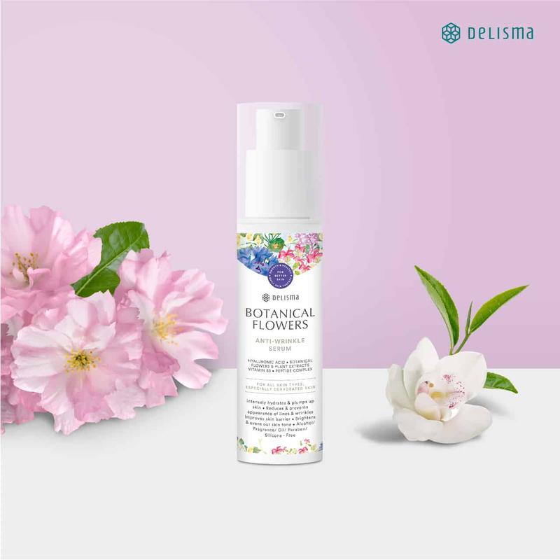 Delisma Botanical Flowers Anti-Wrinkle Serum 30ml - TikTok Shop Thailand