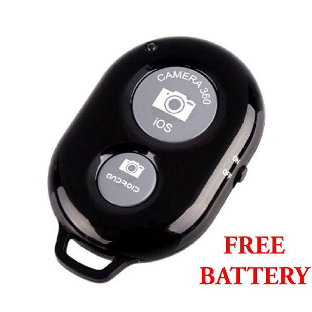 Bluetooth Remote Shutter for Mobile Phone Free Battery for Selfie ...