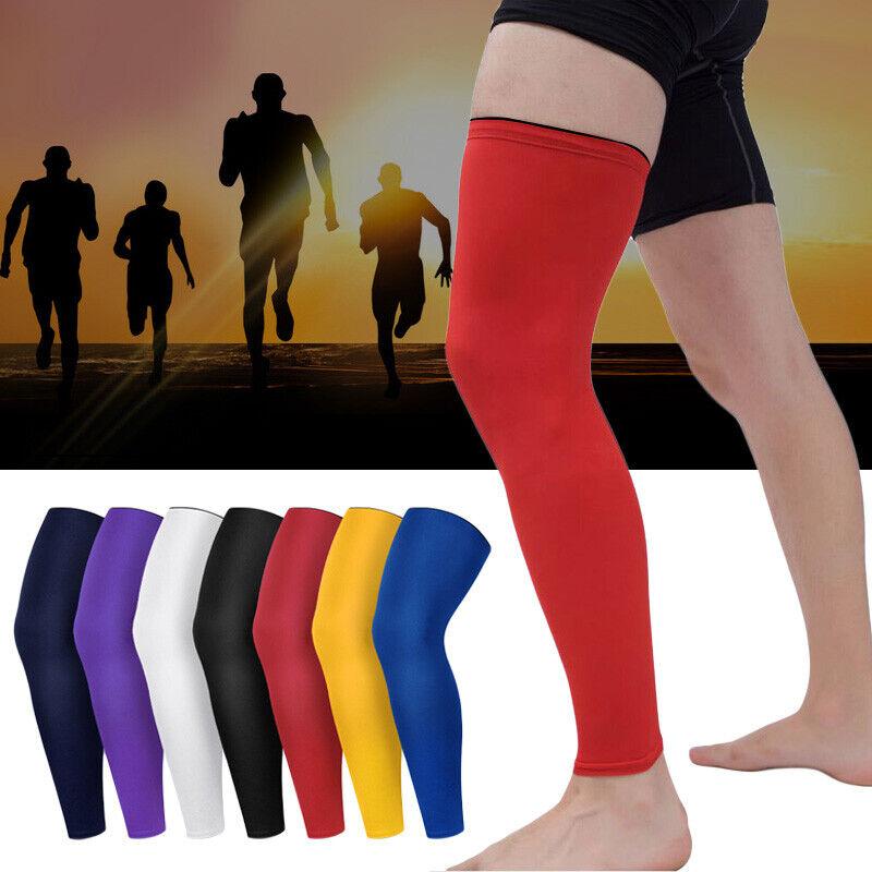 1x Leg Sleeve Knee Guard Basketball Leg Protector Tight Outdoor Leg ...