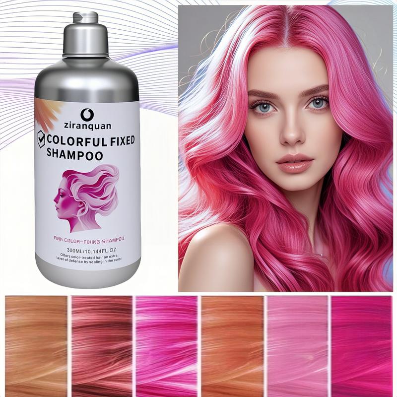 Natural Fixed Color Hair Color Fixing Shampoo with Ginseng Extract ...