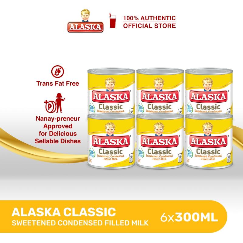 Alaska Classic Sweetened Condensed Filled Milk 300ml (377g) - TikTok ...
