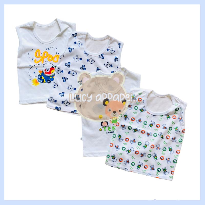 4 PCS Baby Cotton Muscle Sando for Boys 0-18 MONTHS - TikTok Shop ...