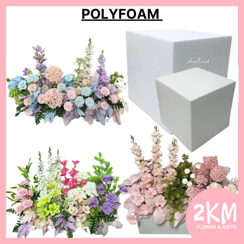 POLYFOAM Floral Sponge PE Foam Extra Size Span Bunga Besar Floral Span ...
