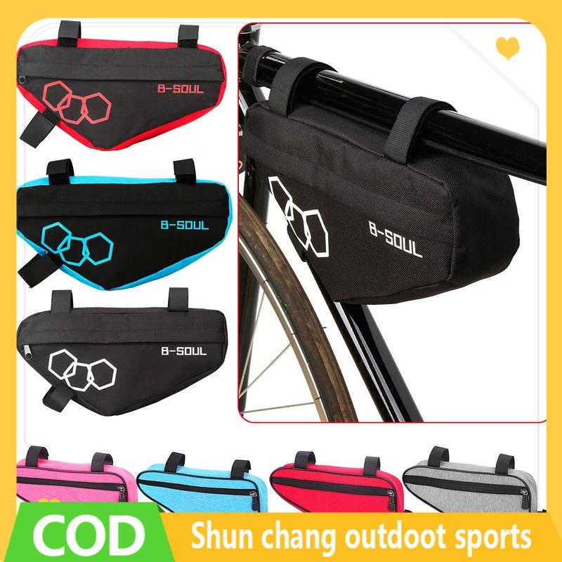 Bike Bicycle Bag Waterproof Triangle Bike Bag Front Tube Frame Bag ...