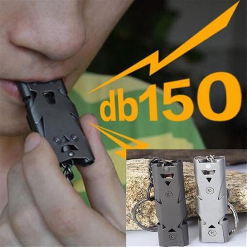Stainless Whistle Tube Emergency Outdoor Survival Whistle FEE - TikTok ...