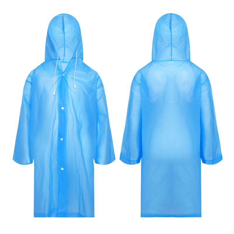 Hansber Boys Girls Reusable Raincoat Lightweight Waterproof Rain ...