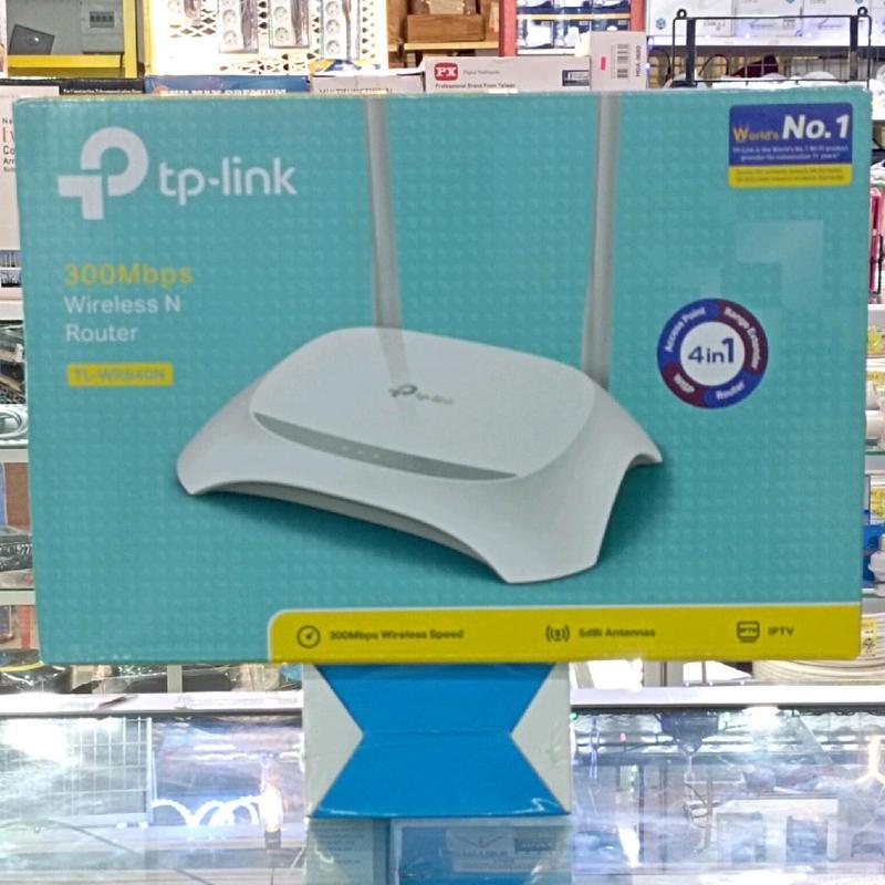 TP-LINK TL-WR840N 300Mbps Wireless Router TP LINK - Shop | Tokopedia
