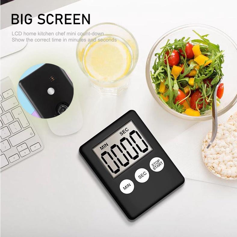 [DR] Large LED Timer Set Count-Down Up Clock Magnetic Reminder - TikTok ...